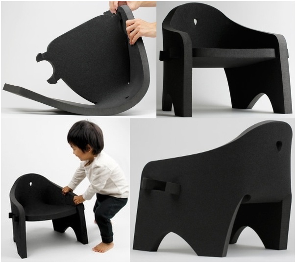 Super bendable Owl Chair makes seating fun for preschoolers - DesignGuide