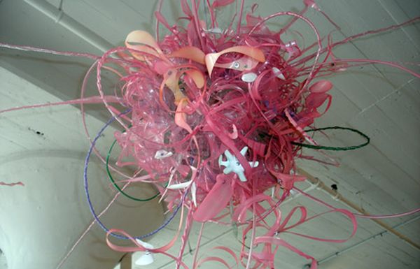 Sustainable works of art made using recycled materials