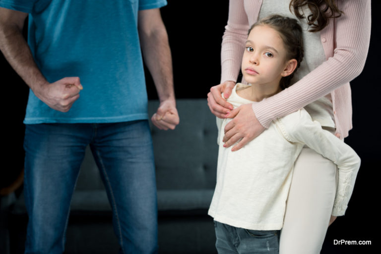 Impact of domestic violence on children's behavior and education
