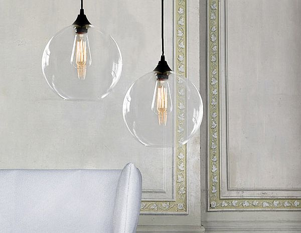 Using gorgeous glass pendant lights for a chic modern interior - HomeGuide