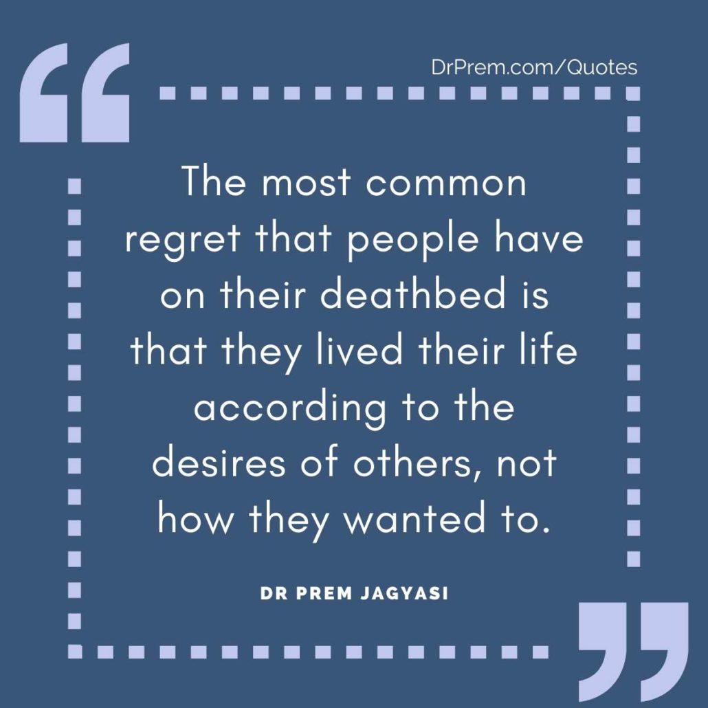 The most common regret that people have on their deathbed